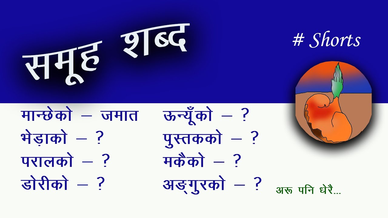 समूह शब्द /Nepali Samuha Shabda/नेपाली व्याकरण # Shorts - YouTube