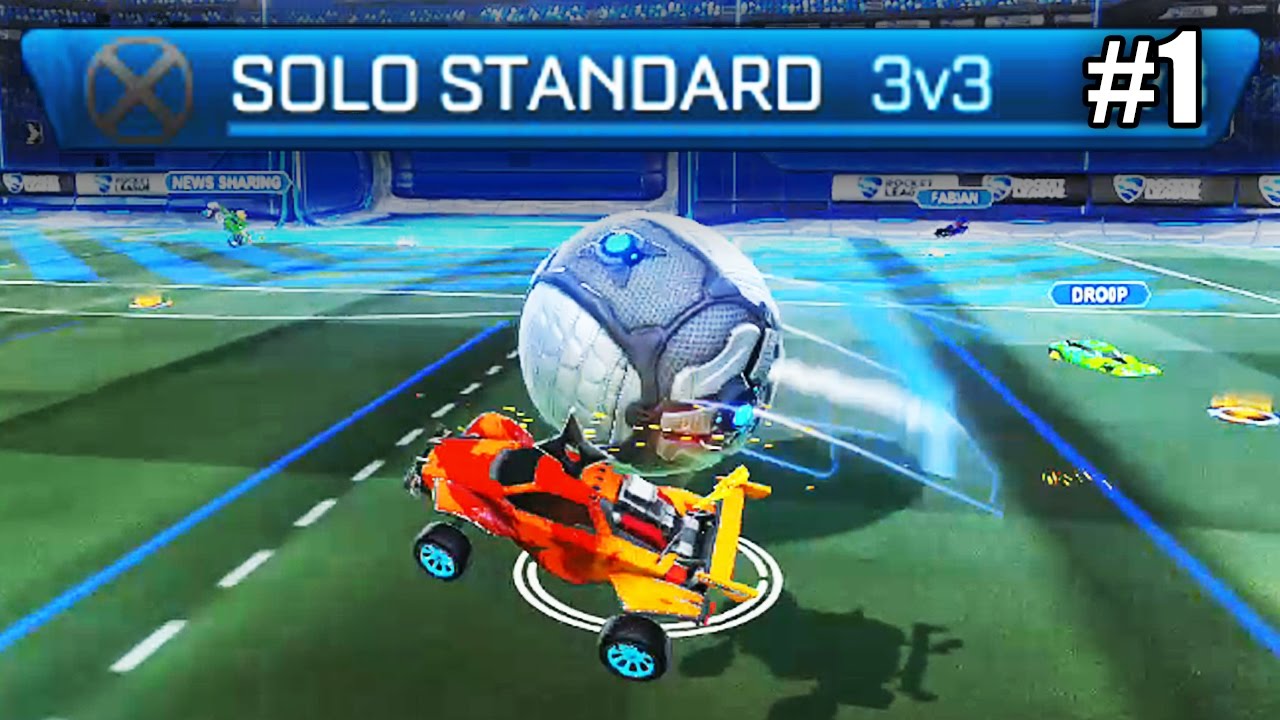 "WHAT IS HE DOING!?" - Solo Standard #1 (Rocket League Competitive ...