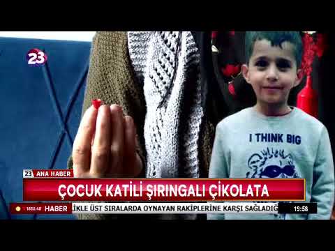 ÇOCUK KATİLİ ŞIRINGALI ÇİKOLATA