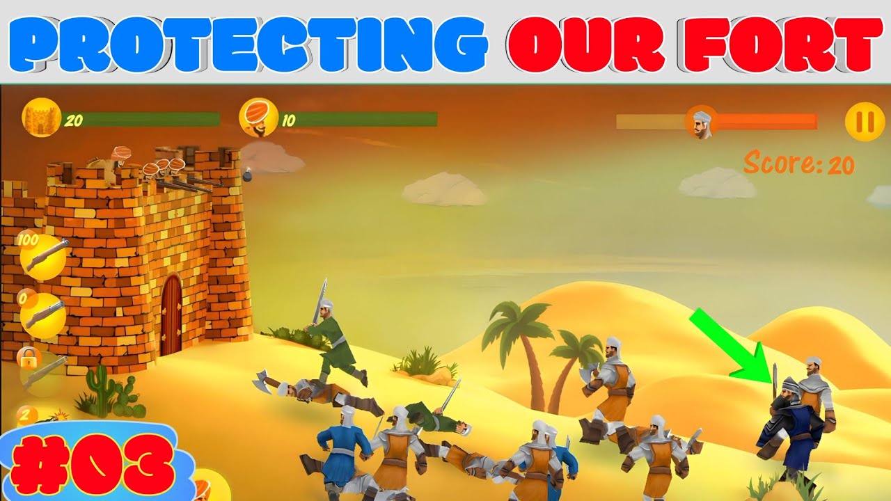 PROTECTING💪OUR FORT FROM DANGEROUS ⚠️ ENEMY's 😥 | SARAGARHI FORT ...