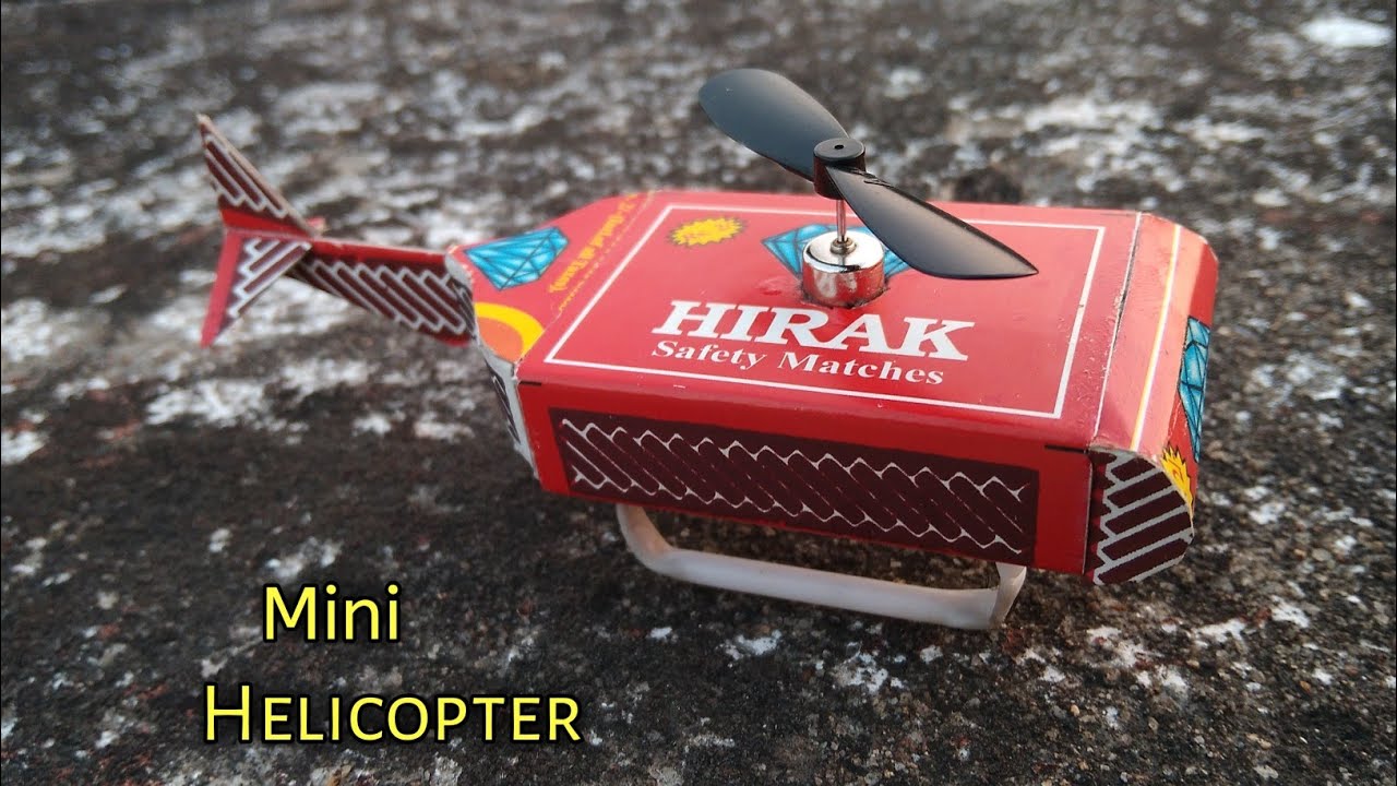 How to make Helicopter at home | DIY Homemade Helicopter | - YouTube