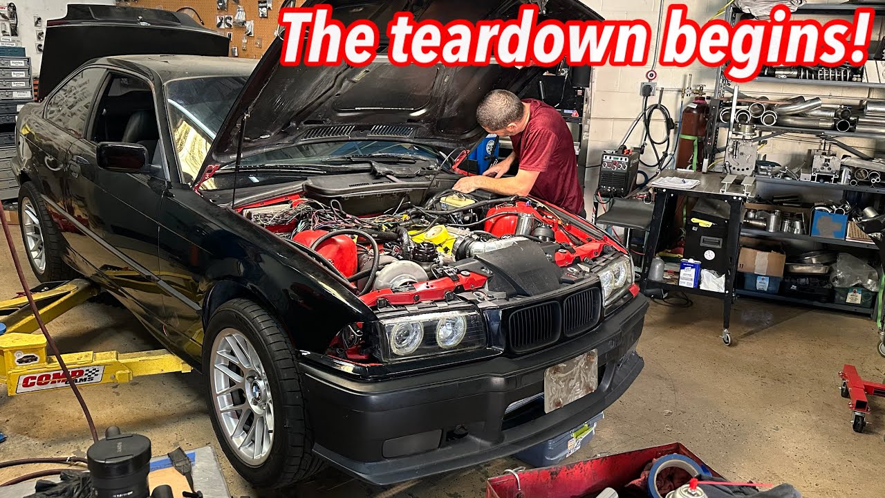Lets Begin! Turbo LS E36 "Tear Down" - YouTube