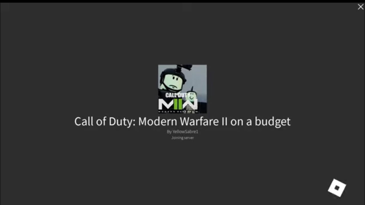 Roblox call of duty modern warfare ll - YouTube