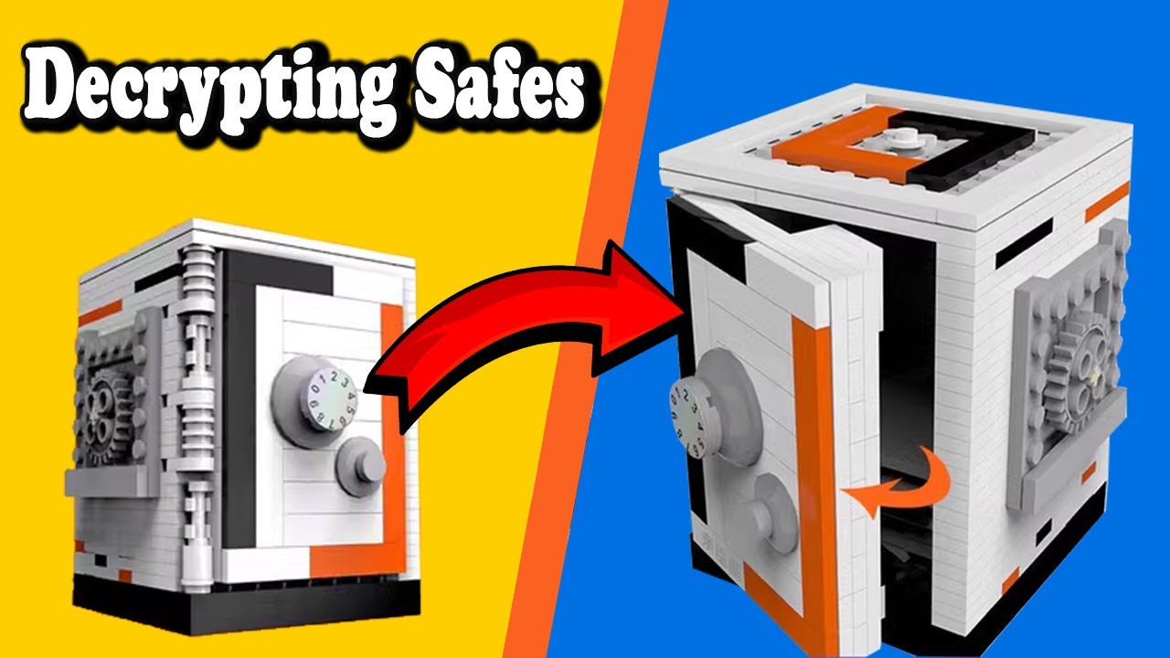 Lego Decode Box Safes - LEGO Speed Build ASMR - YouTube
