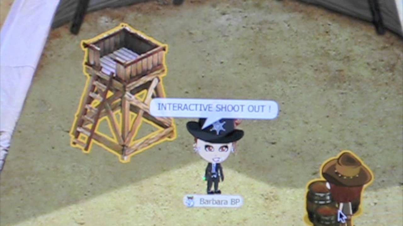 YOVILLE-- WILD WEST NEW ANIMATED GUNFIGHT, ROPE A BULL , WANTED SHOOT ...