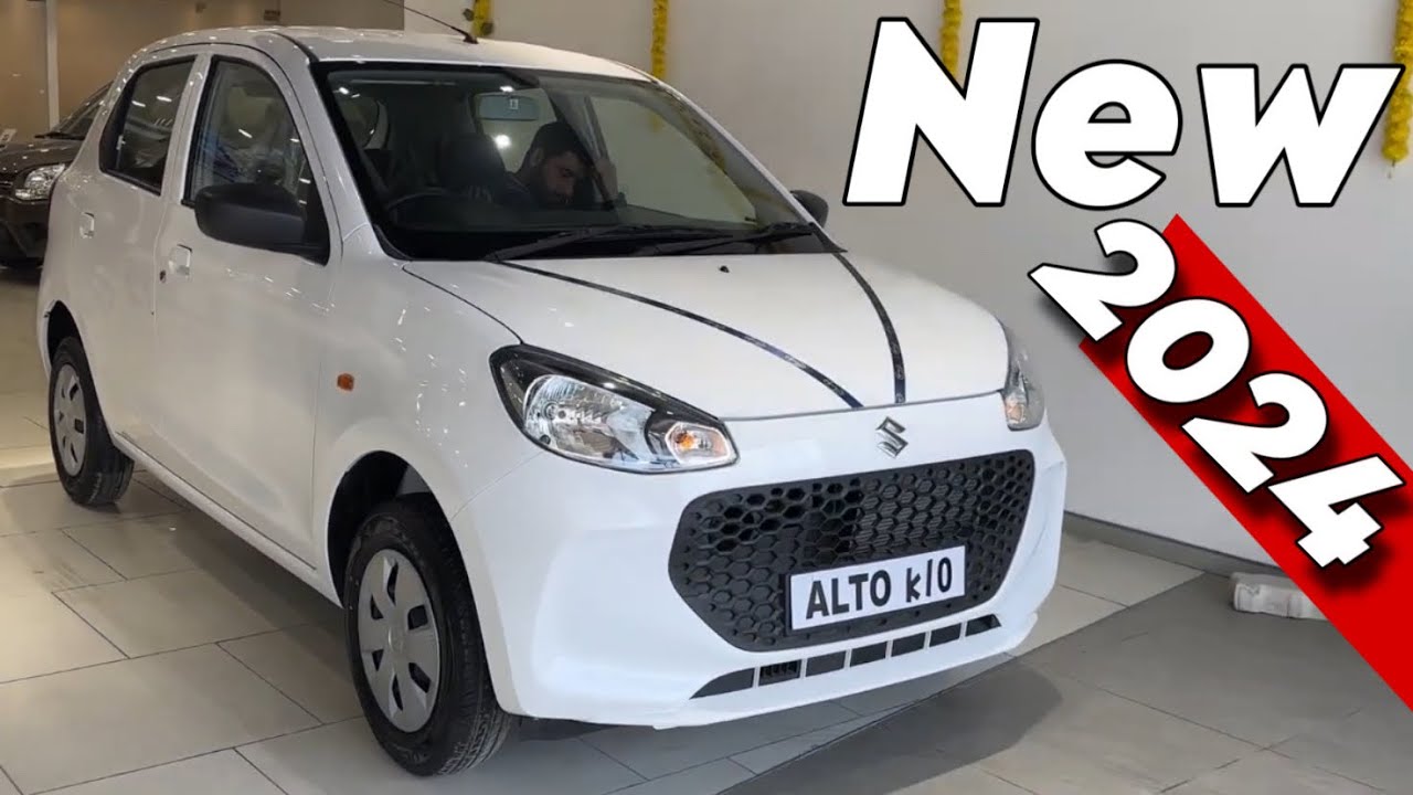 NEW MARUTI SUZUKI ALTO K10 VXI SECOND TOP MODEL WHITE DETAILED REVIEW ...