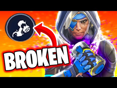 Ana's bouncy nade is JUST BROKEN