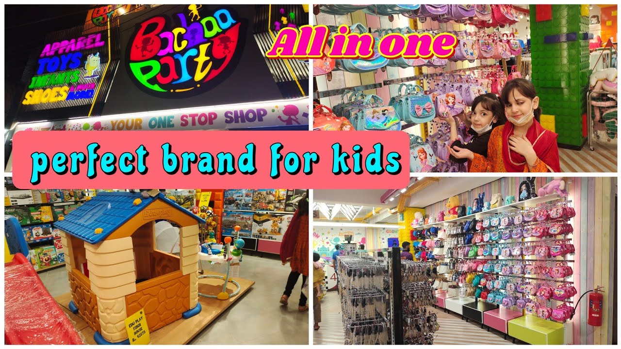 Bacha party link road || ideal place for kids shopping 🛒🛍️ - YouTube