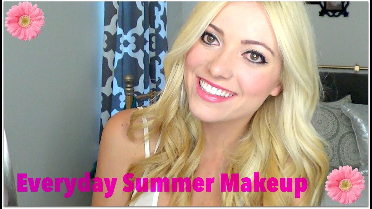 Everyday Summer Makeup Routine // Style By Dani - YouTube