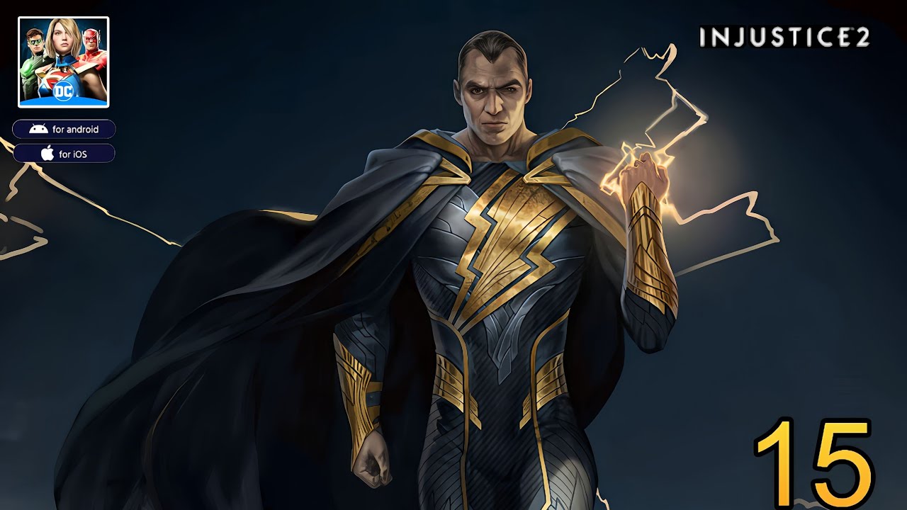 The Black Adam Injustice 2 Gameplay Walkthrough Part 15 (iOS, Android ...
