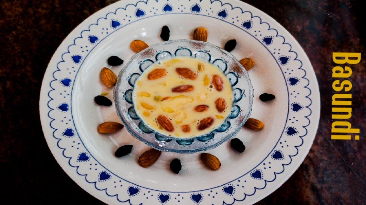 How to make basundi|traditional Indian sweet|basundi recipe|easy ...