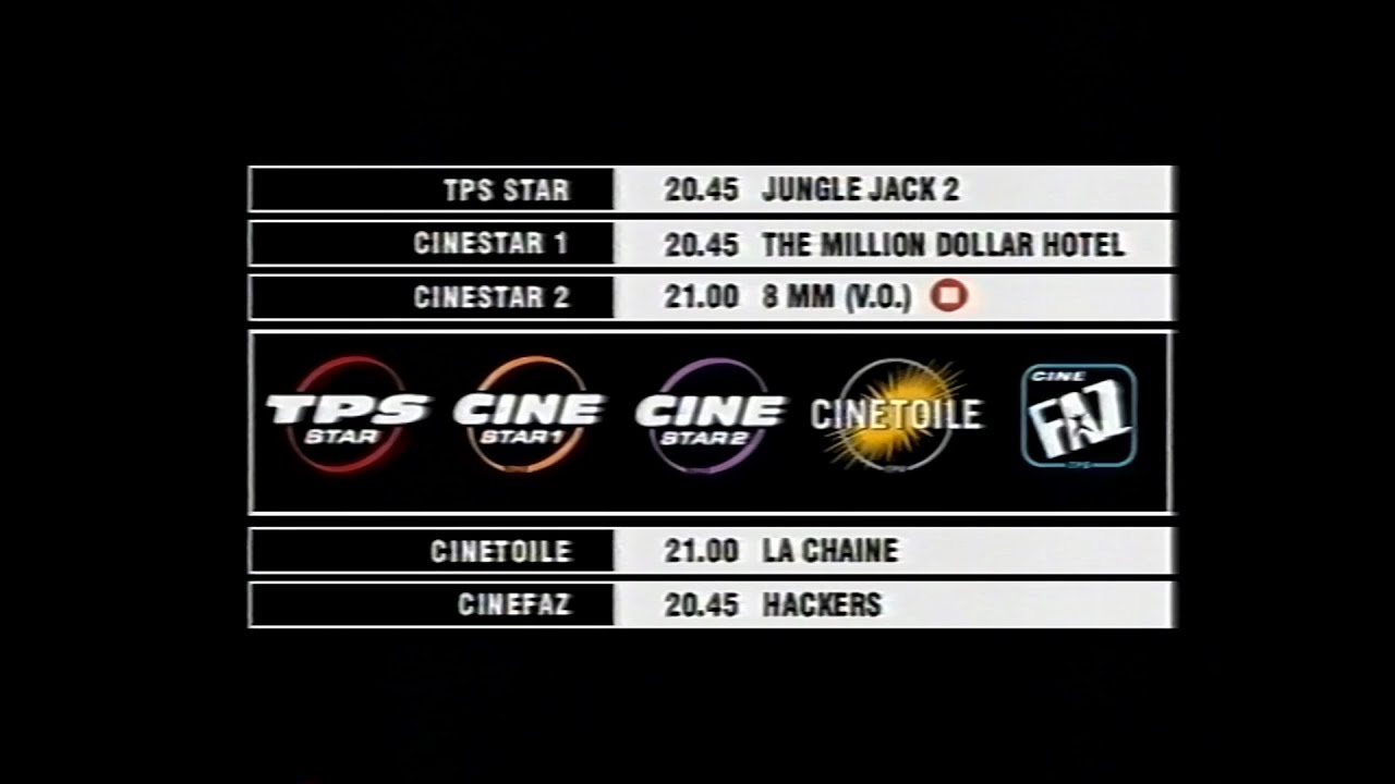 TPS - Bande-annonce programme sur le bouquet TPS - BA sur CINETOILE ...