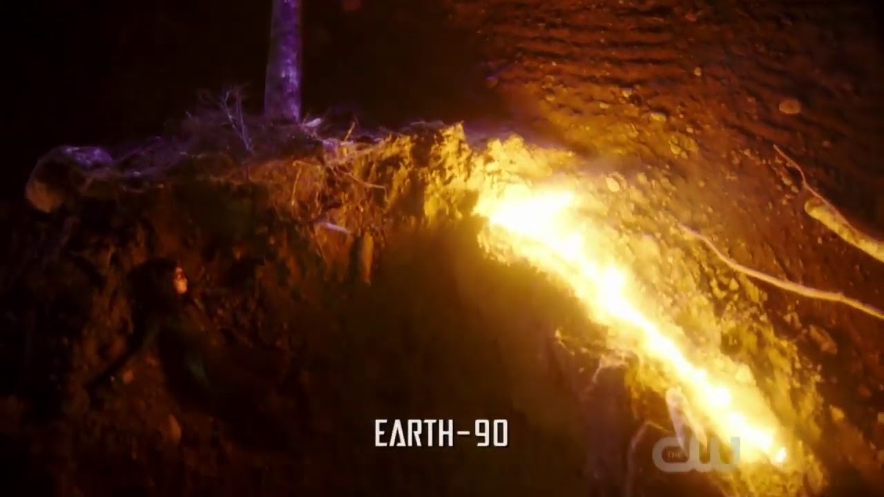 The Flash from earth 90 | Elseworlds Crossover | Supergirl 4x08 ending ...