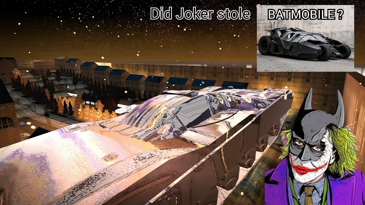Joker stole batmobile. (#payback2) 🤡 - YouTube