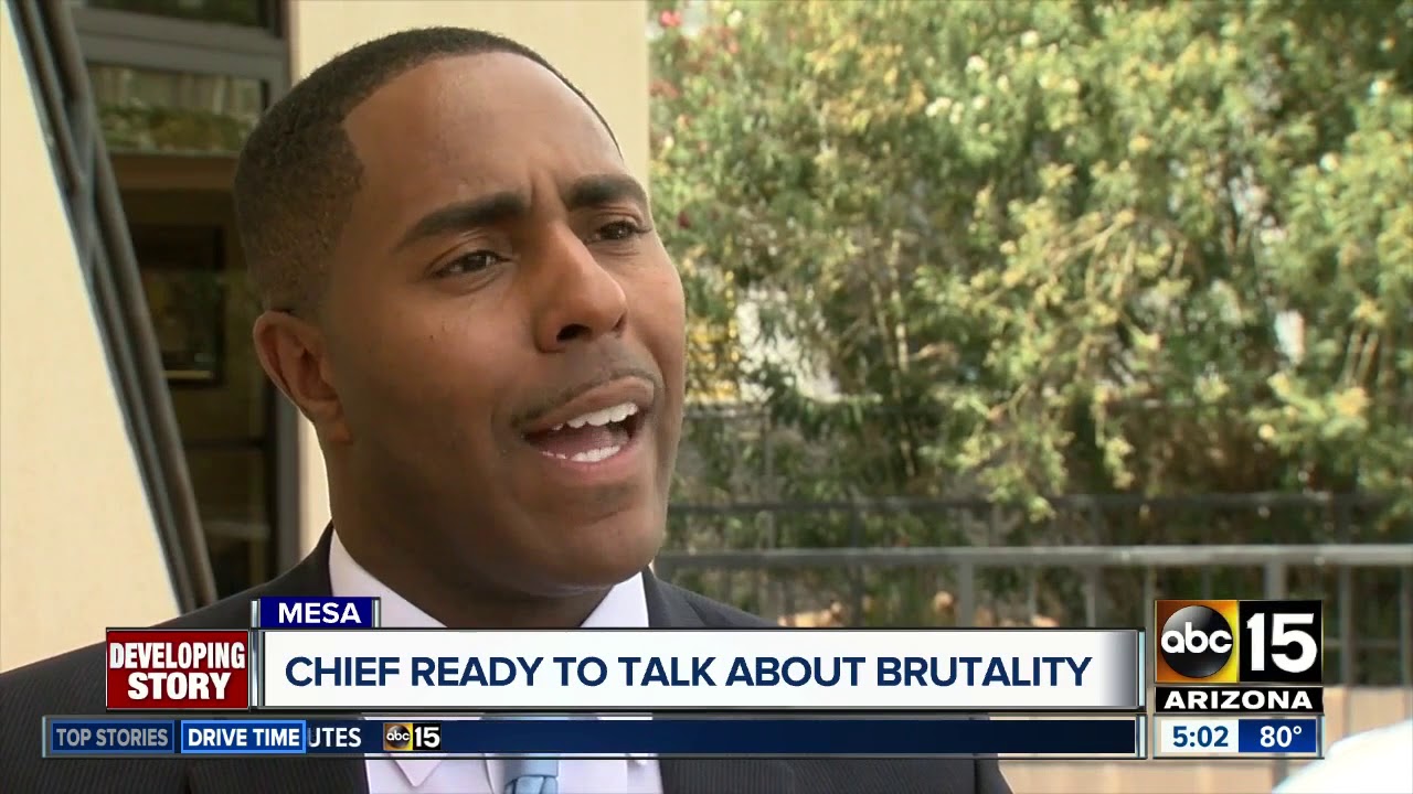 Mesa Police Chief holding press conference over use of force concerns ...