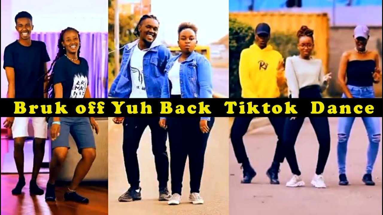 Konshens & Chris Brown Bruk Off Yuh Back Remix Viral Tiktok Dance ...