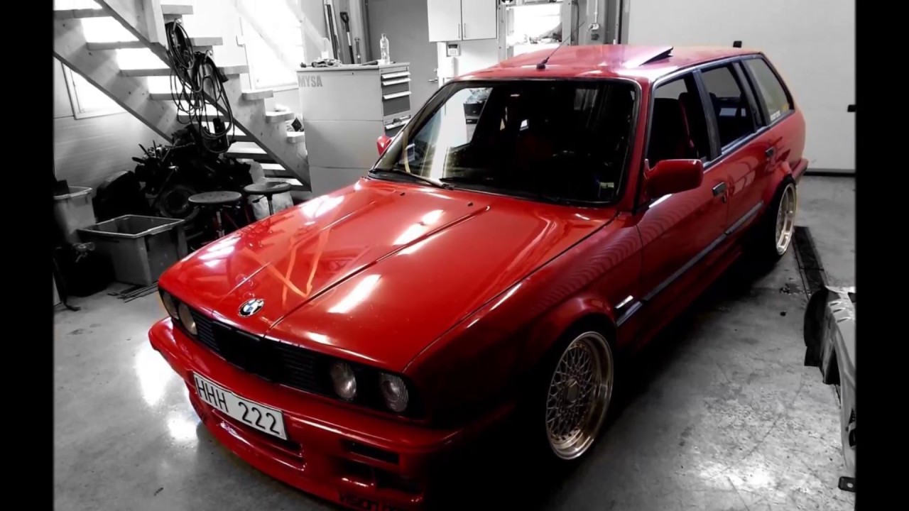 BMW E30 M60 657whp 800wnm Nordic - YouTube