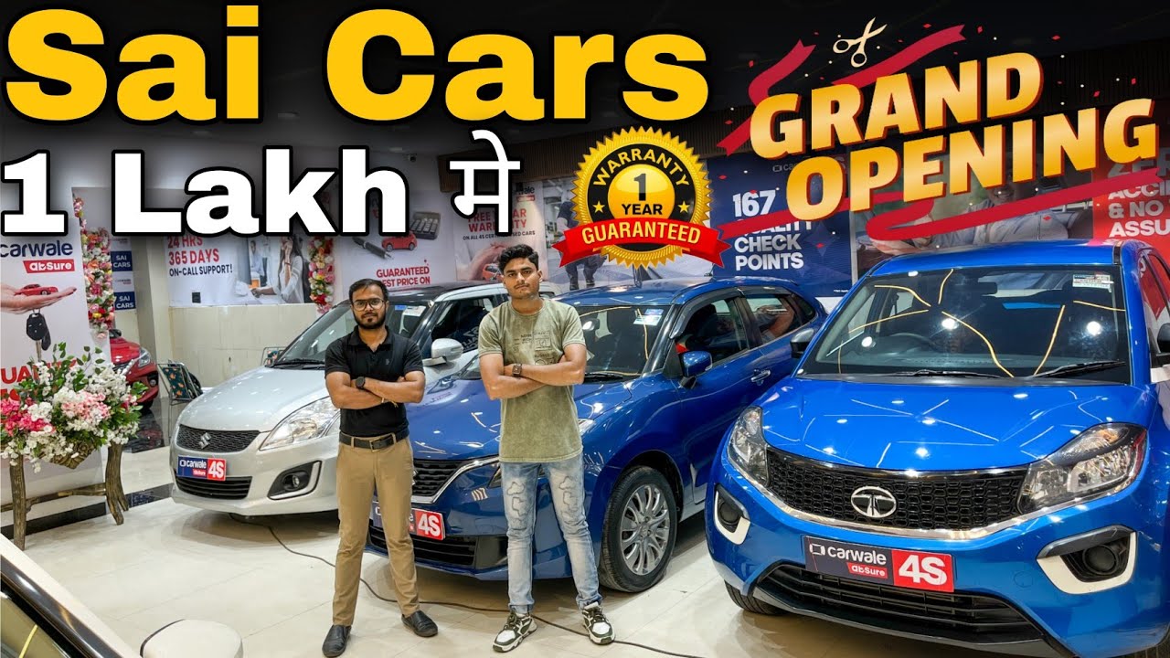 Sai Cars ke Grand Opening | biggest used car Sales | cheapest Second ...