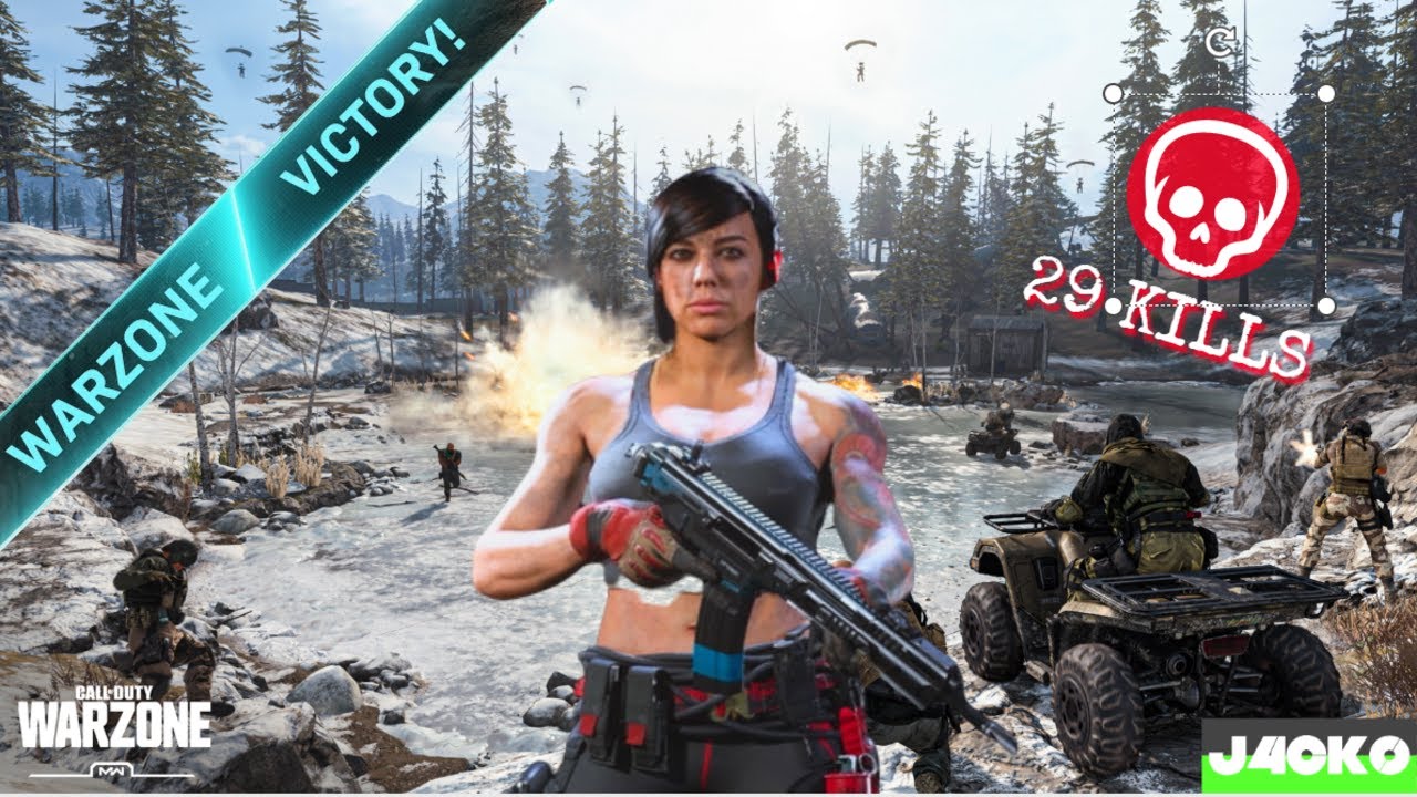Warzone - 29 kill win in trios ! - YouTube