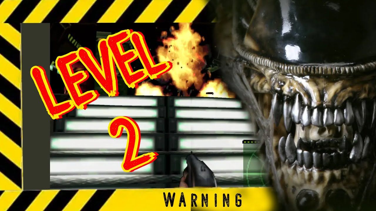 Alien Trilogy - Level 2 - onetake - Playstation 1 - Gameplay Classic ...