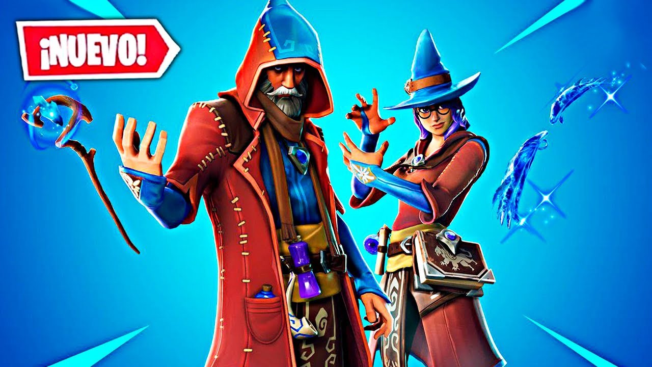 *ACTUALIZACIÓN MÁGICA* NUEVAS SKIN DE MAGOS en FORTNITE: Battle Royale ...