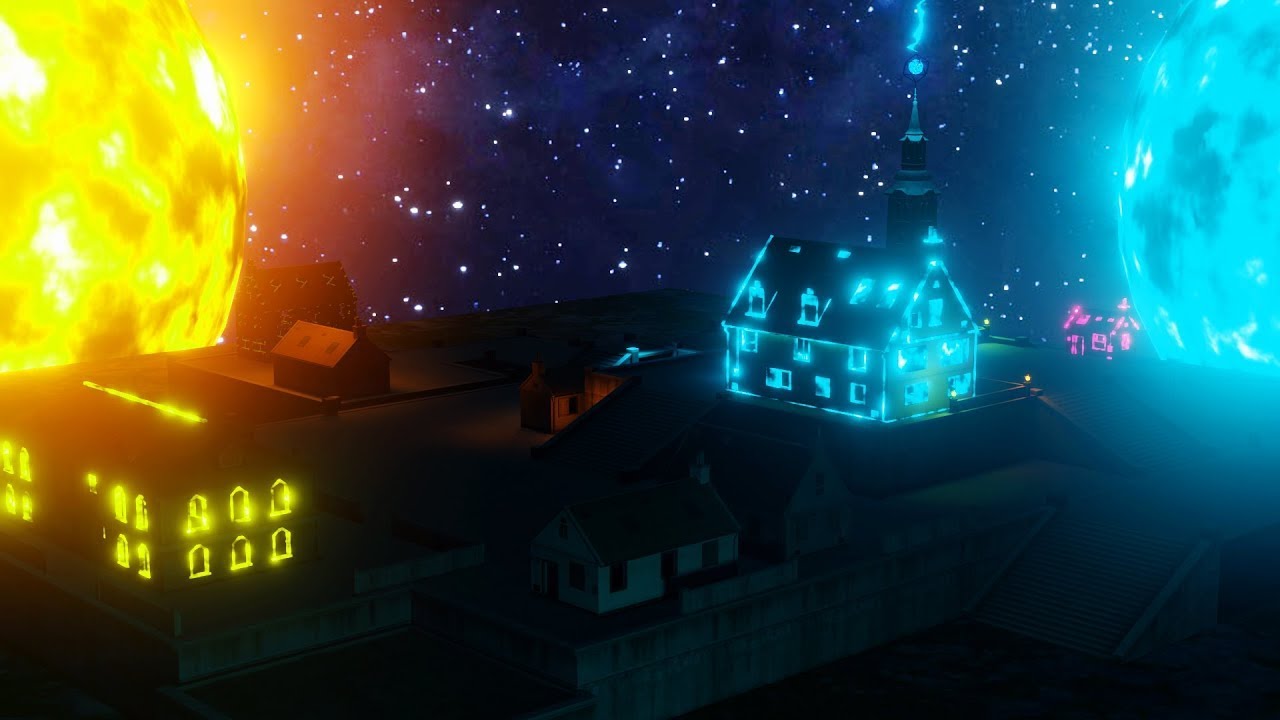 Clock Tower In The Space 3D Model Free Fire || New Clock Tower 3D Model ...