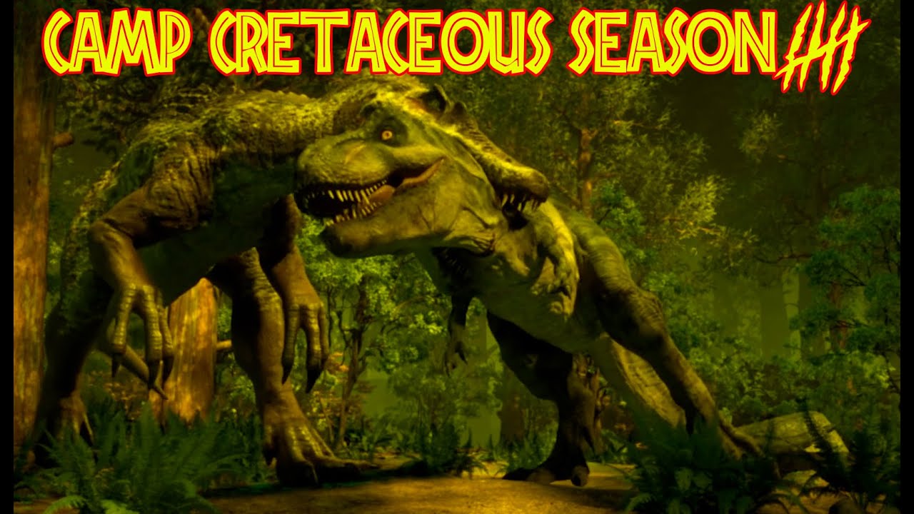 camp cretaceous season 5 scenes Spinosaurus Vs Tyrannosaurus Rex - YouTube