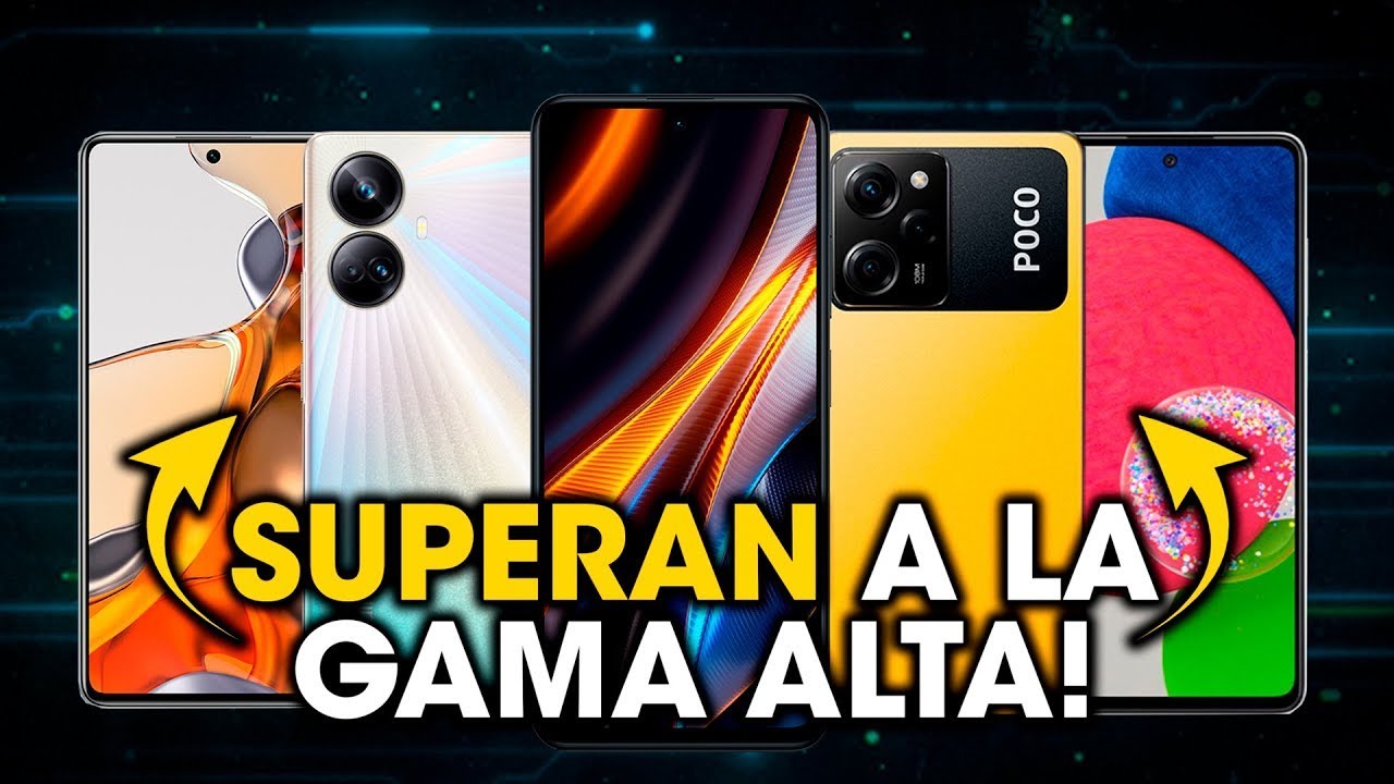 6 Gamas Media Que Superan A La Gama Alta Youtube