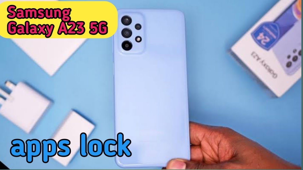 Apps Lock Setting In Samsung Galaxy A23 5G, - YouTube