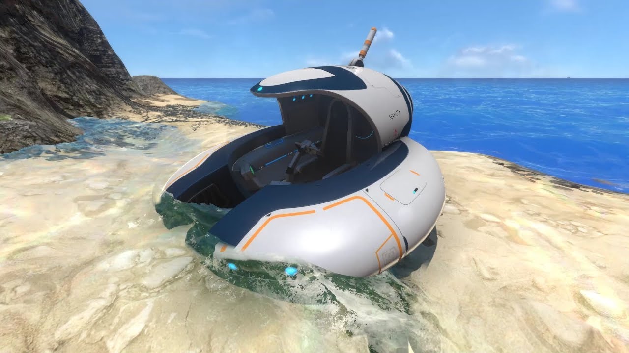 I BEACHED MY SEAMOTH! | Subnautica - YouTube