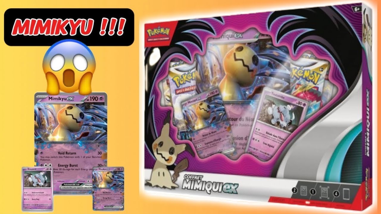Mimikyu EX Collection Box Opening | Que Encontramos😱? - YouTube