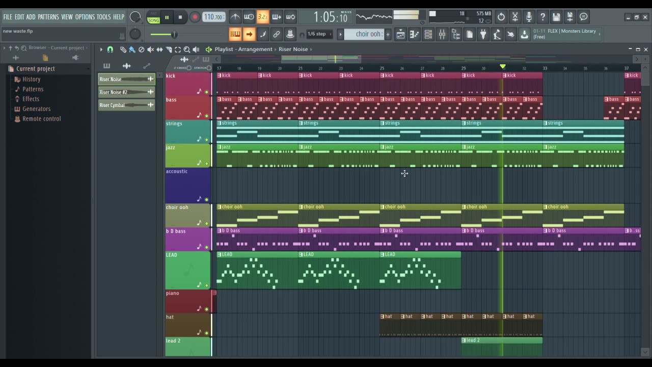 My first song on FL Studio - YouTube