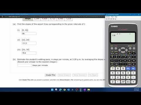 Calculus 1 - HW#1 Question #1 - WebAssign - YouTube