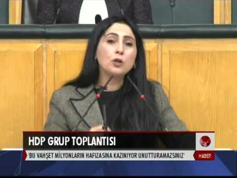HDP Grup Toplantısında Figen Yüksekdağ konuştu