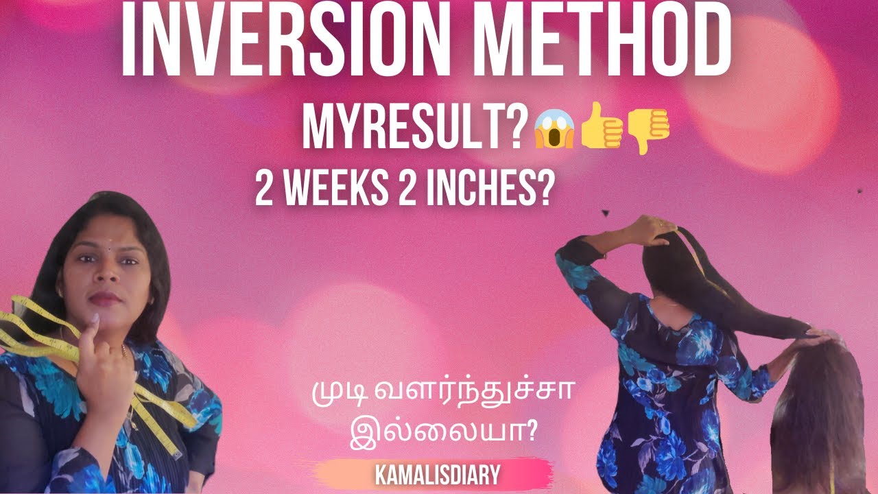 Hair Growth in 10 days with Inversion Method Results Before & after ...