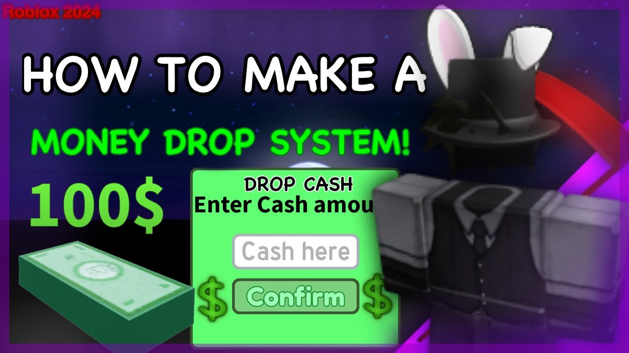 How to make a Money Drop System in Roblox Studio! - YouTube