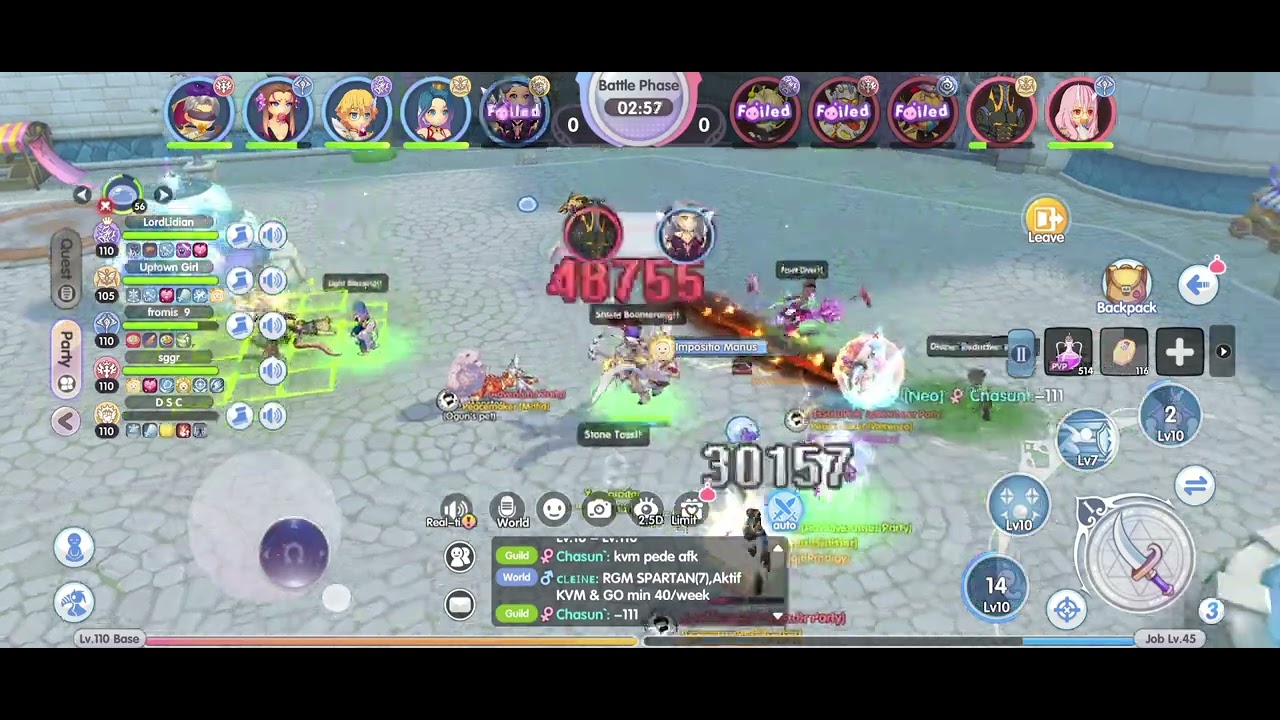 [ROX] f2p Royal Guard KVM 05/02/23. First game - YouTube