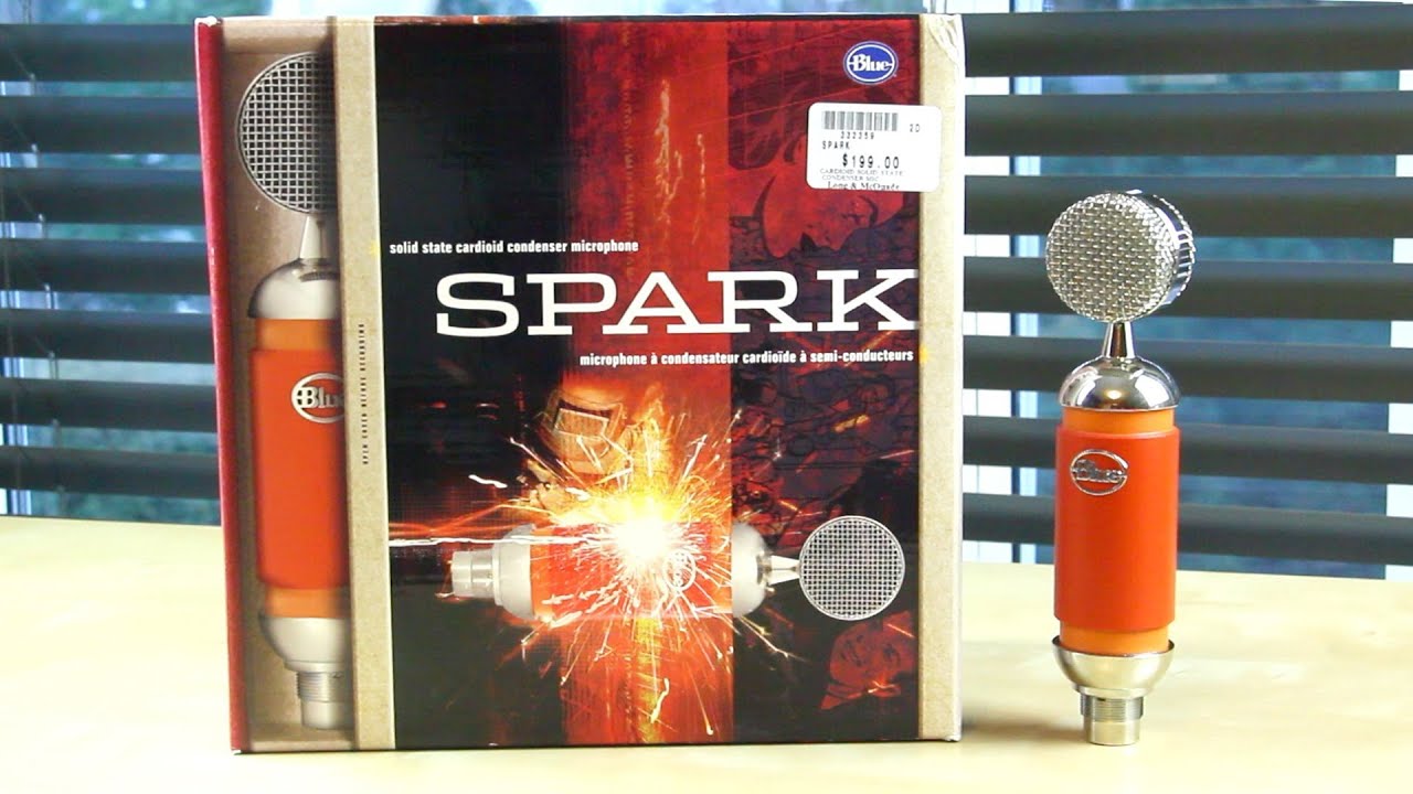 Blue Spark Microphone Unboxing - YouTube
