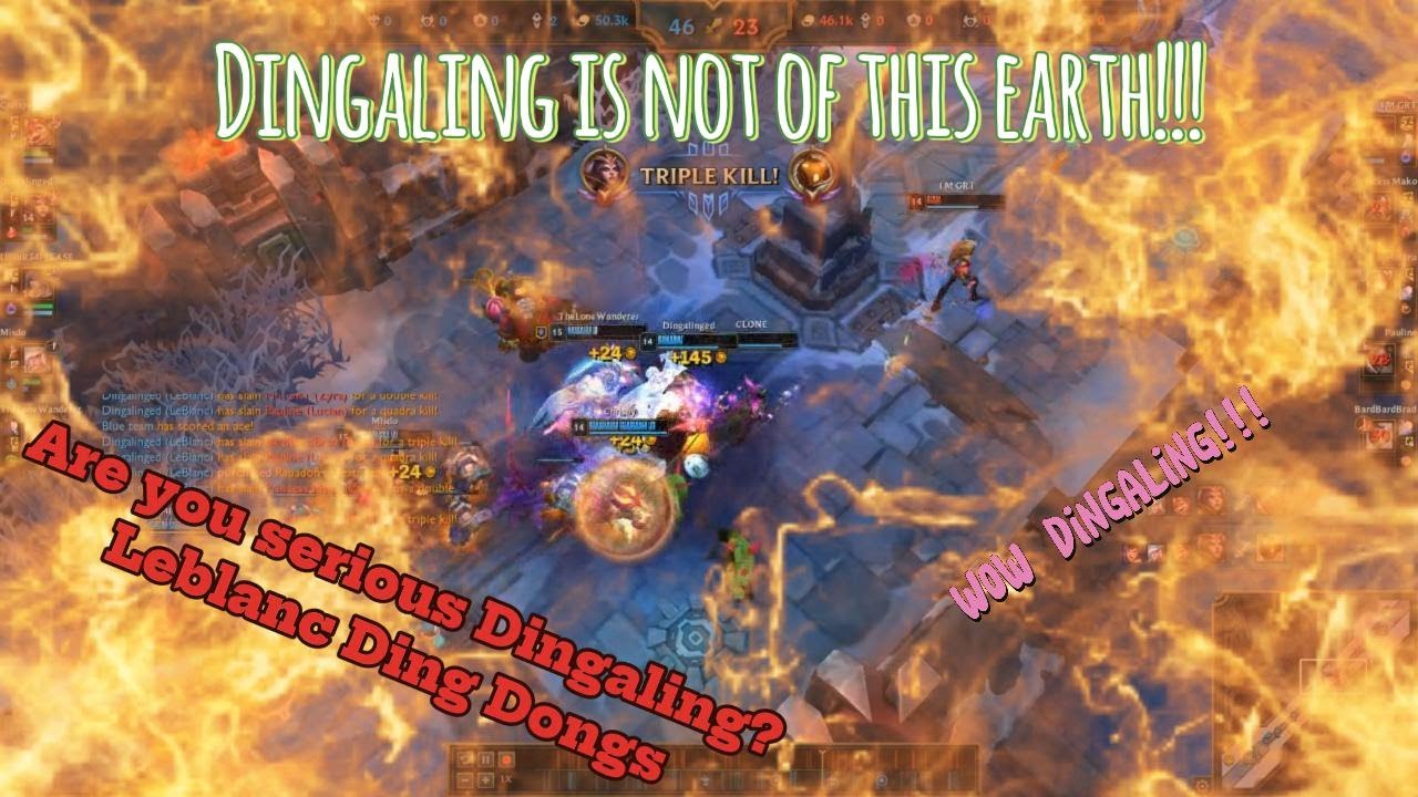 Dingaling Ding Dong Leblanc. Huh? How Dingaling so Good? - YouTube