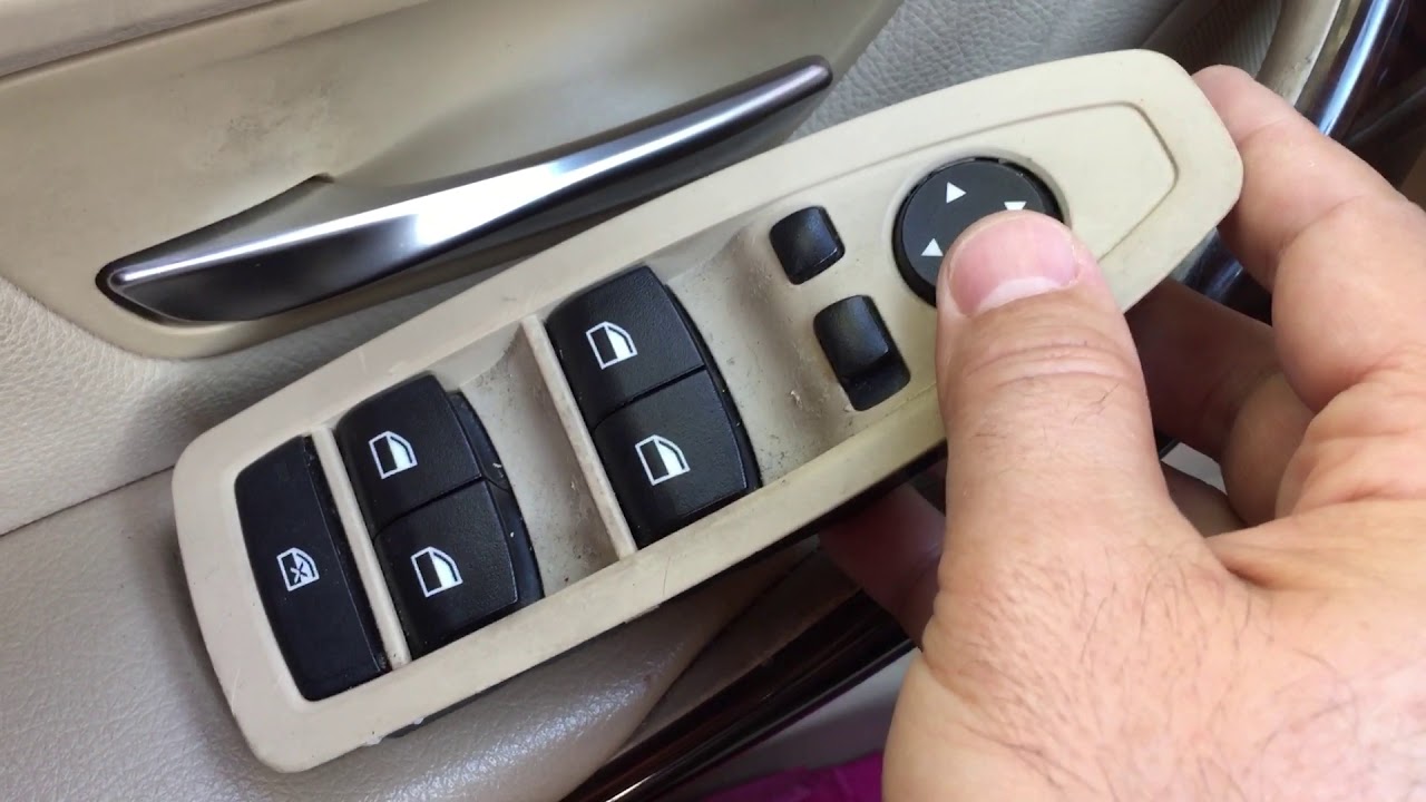 Replace BMW 2014 328i Driver Window Switch - YouTube