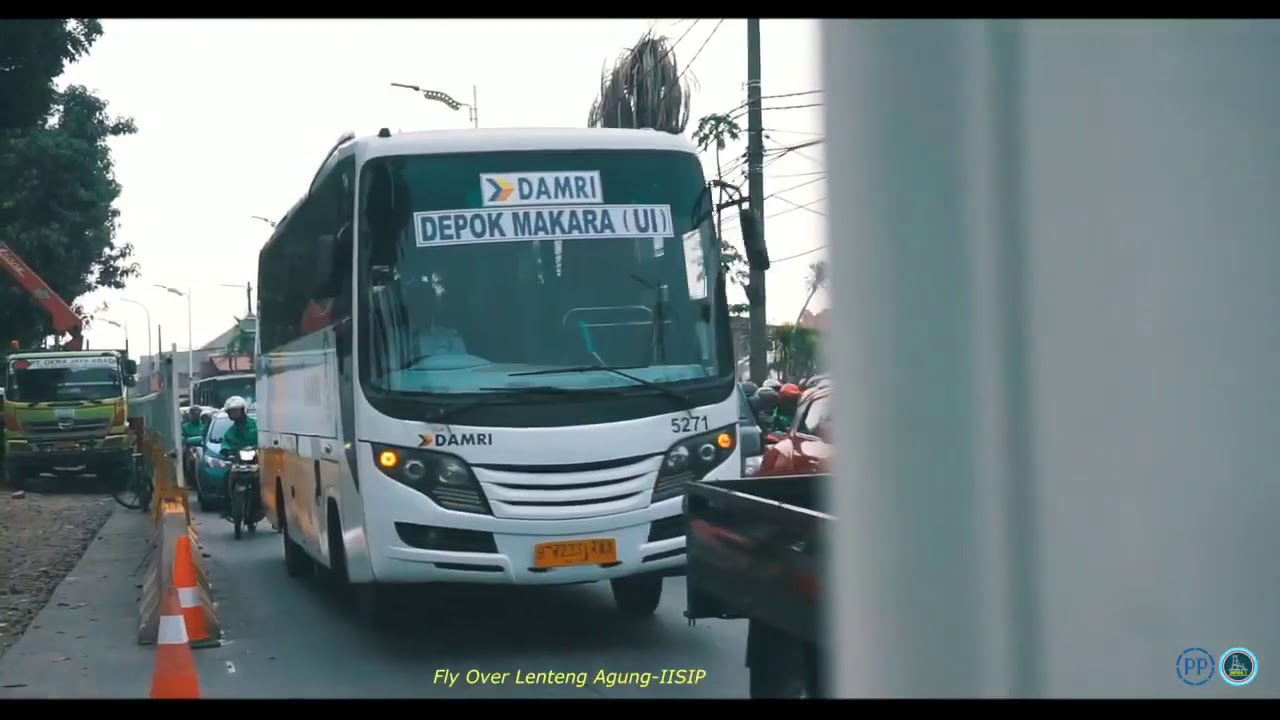 Proyek pembangunan Simpang Tak Sebidang - Fly OVER lenteng Agung ...