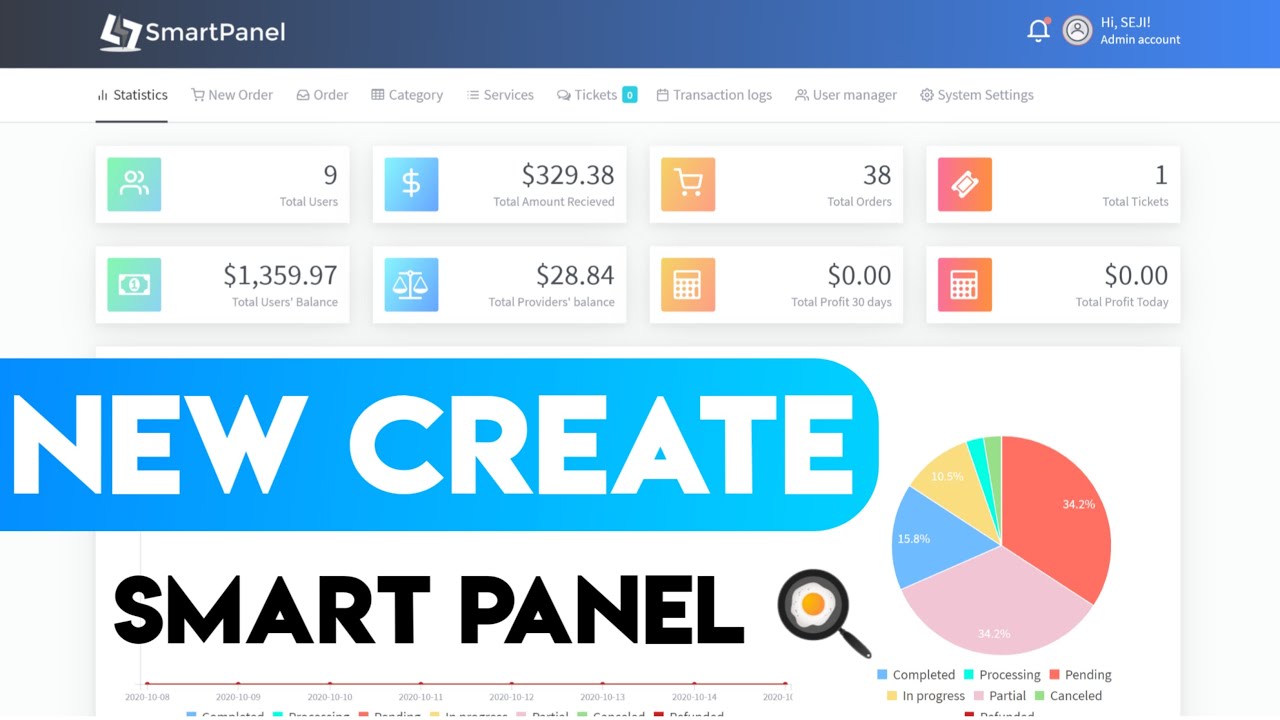 How to Make SMM PANEL | Smart Panel Script v3.5 | How to Create SMM ...