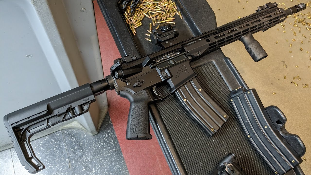 Aero Precision M4E1 Based Custom AR-15 with CMMG .22LR AR Conversion ...