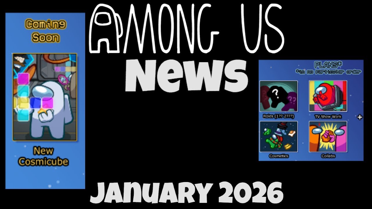 Among Us News - Episode 1 NEW ROADMAP! (January 2026) - YouTube
