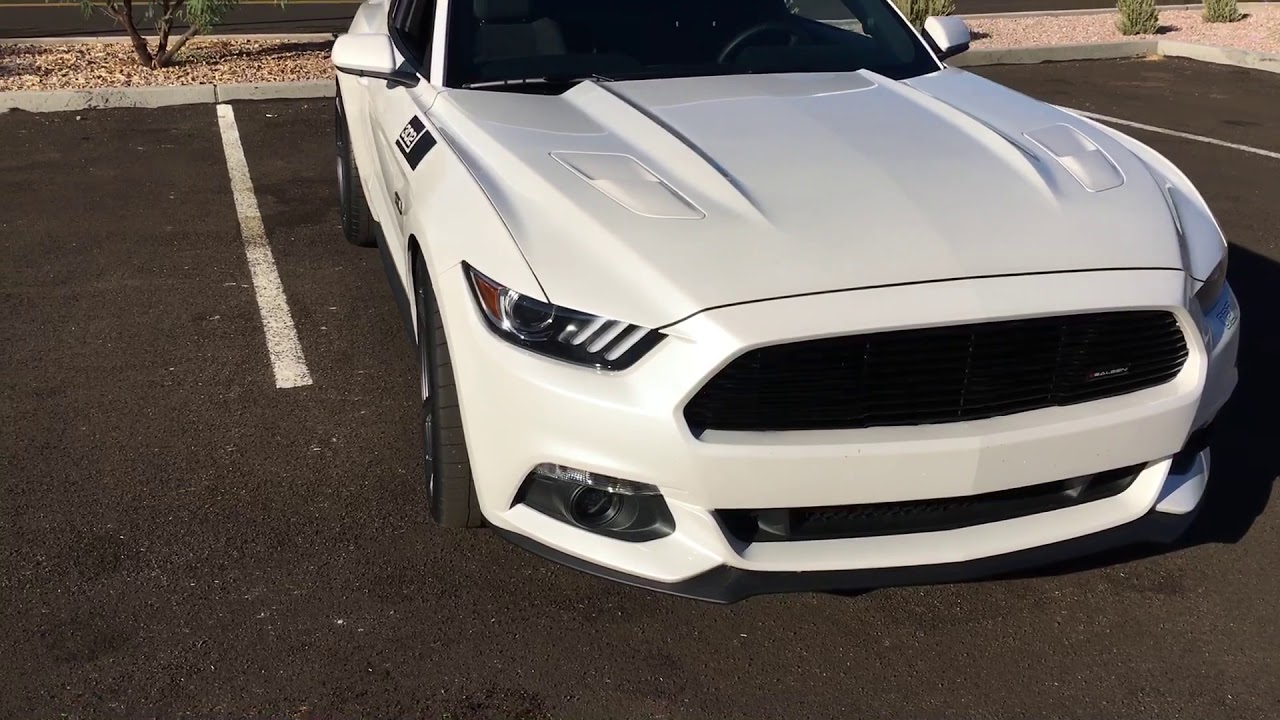 2017 Saleen Mustang White Label - YouTube
