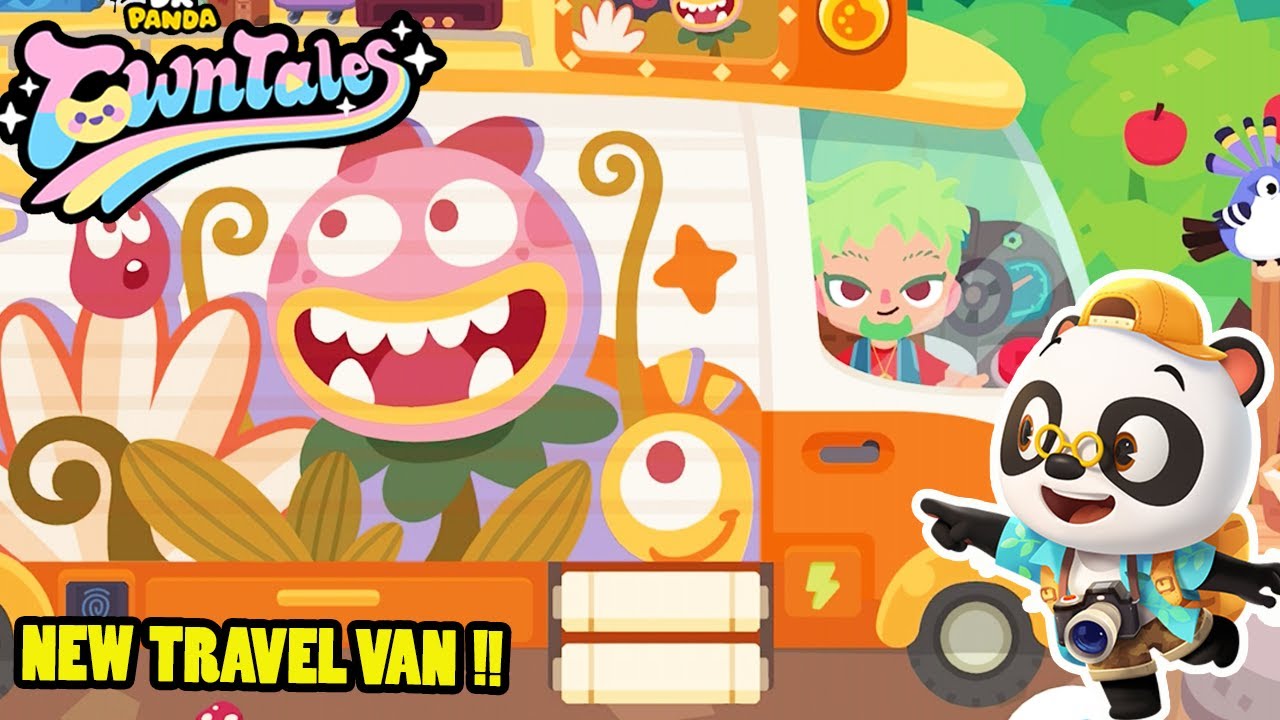 Dr. Panda Town Tales: New Life - NEW AREA: new Travel Van! 🚐🚐 - YouTube