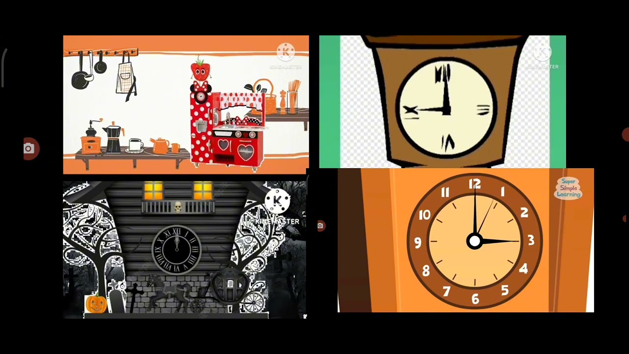 hickory dickory dock 4 parsion - YouTube