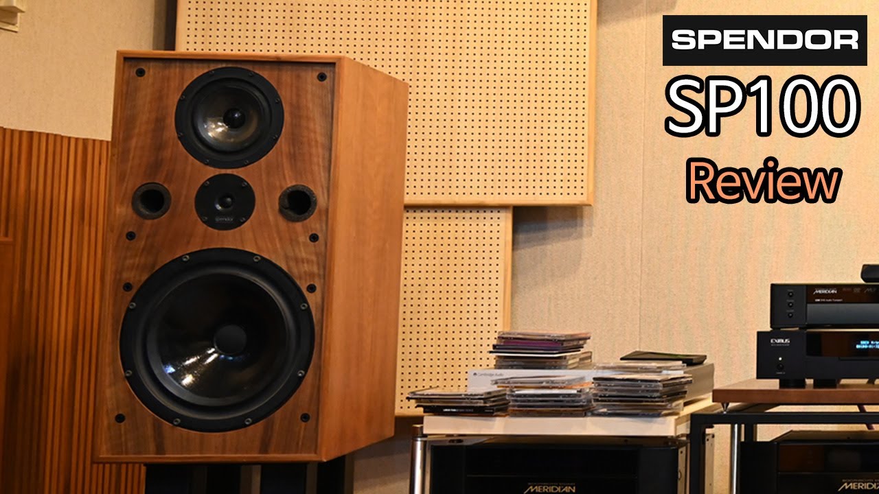 스펜더 SP100 스피커 리뷰 - YouTube