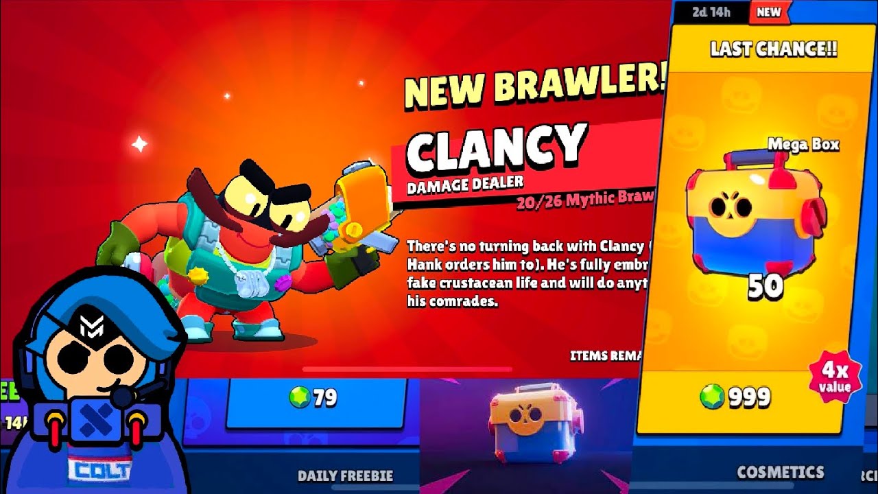 BRAWL STARS || 50 MEGA BOX OPENING EPIC - YouTube