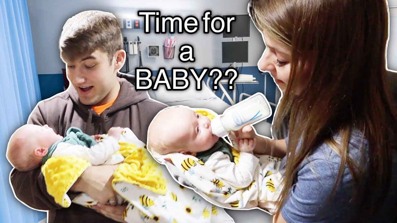 Time for a BABY!!! Being PARENTS for 24 HOURS!!! - YouTube